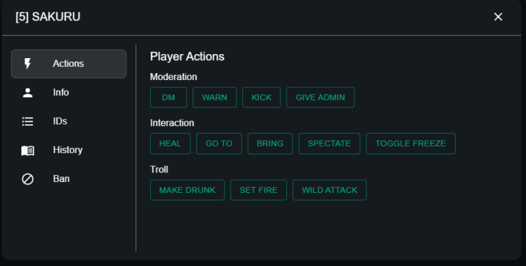 【GTA5・FiveM】ゲーム内txAdminコマンドの使い方 | サクッとマルチ